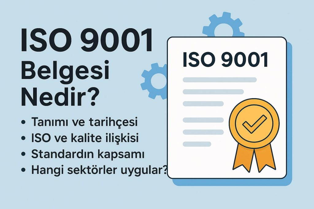 ISO 9001 Belgesi Nedir? | ISO 9001 Belgelendirme Hizmetleri